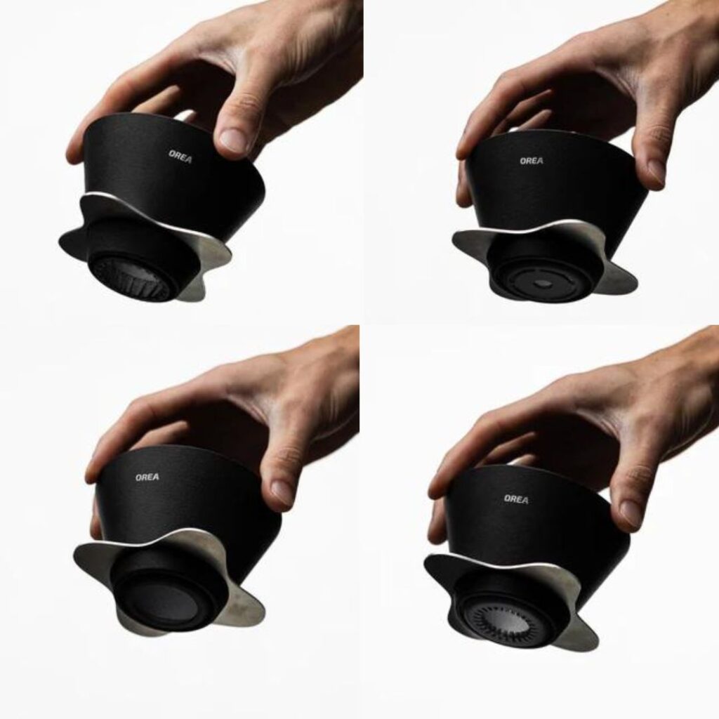 OREA V4 Dripper 4in1 set (Narrow/ Wide Version) - The Coffee Folks SG